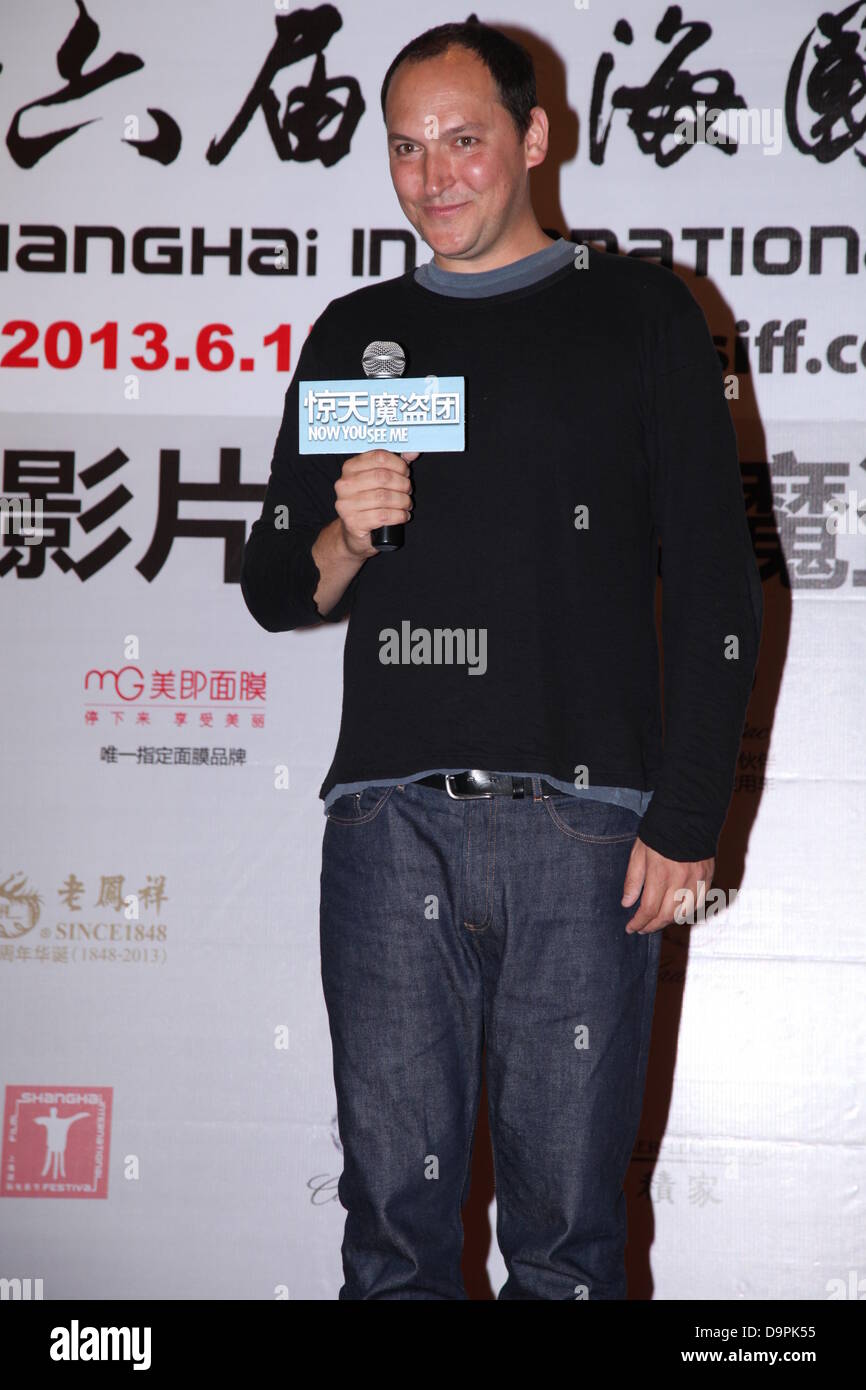 Director Louis Leterrier at press conference of movie Now You See Me in ...