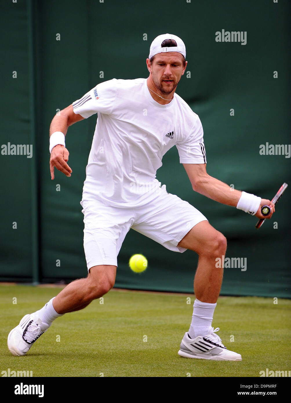 JURGEN MELZER AUSTRIA THE ALL ENGLAND TENNIS CLUB WIMBLEDON LONDON ...