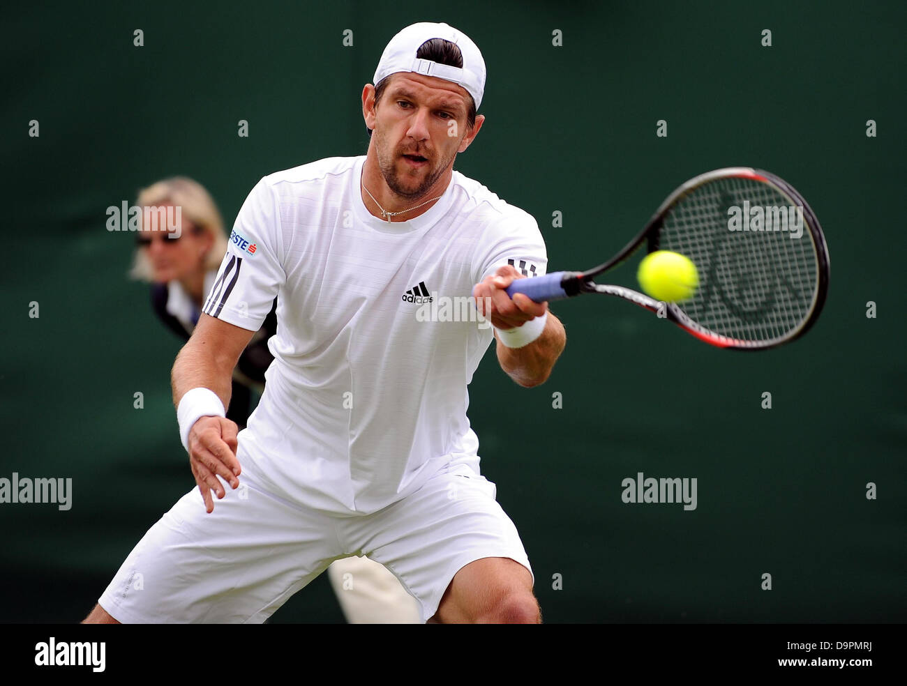 JURGEN MELZER AUSTRIA THE ALL ENGLAND TENNIS CLUB WIMBLEDON LONDON ...