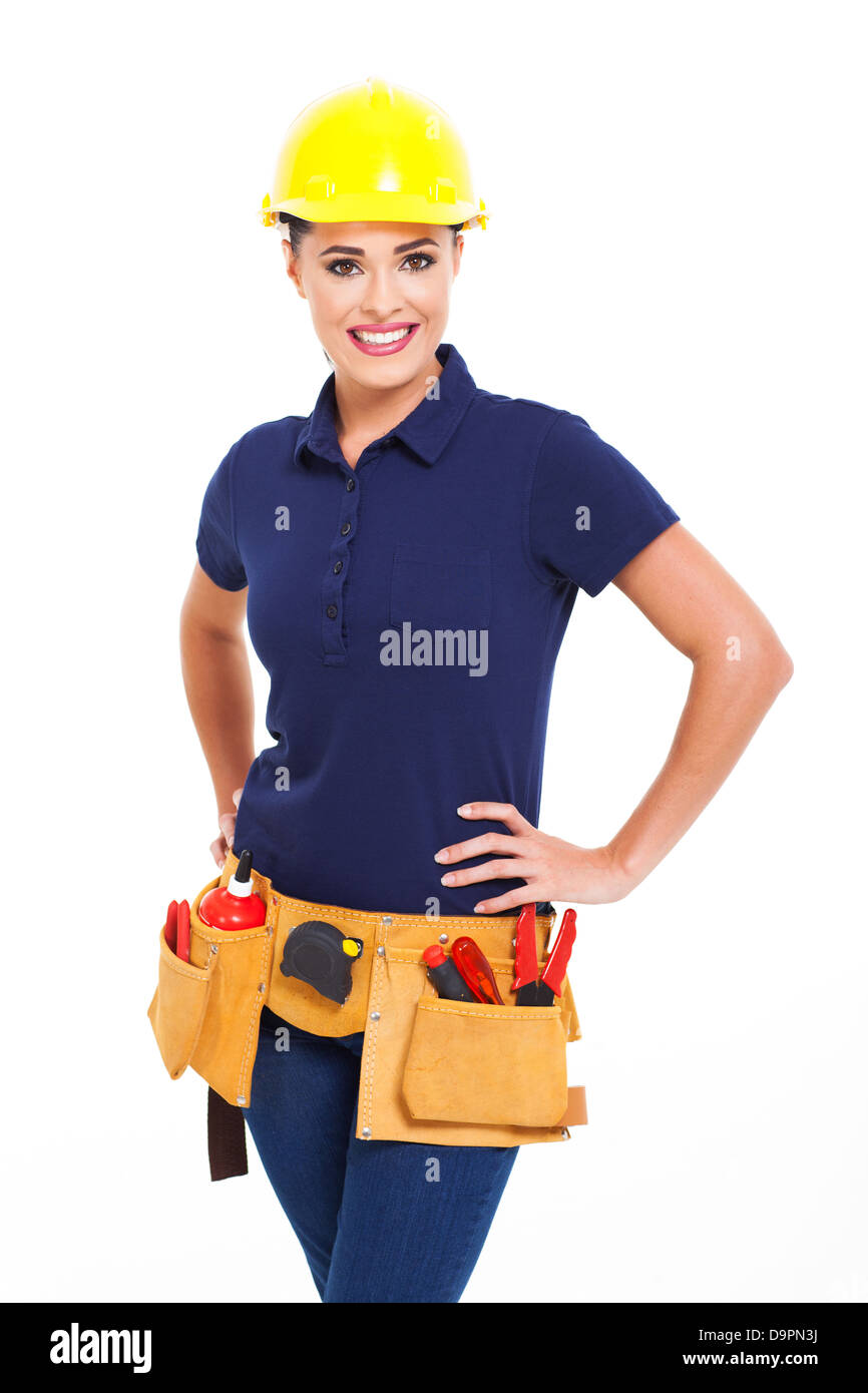 Female construction hi-res stock photography and images - Alamy