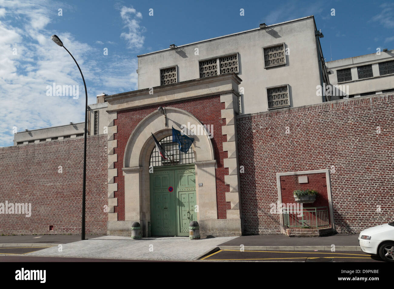 The Operation Jericho Memorial (18 February 1944) outside the entrance ...
