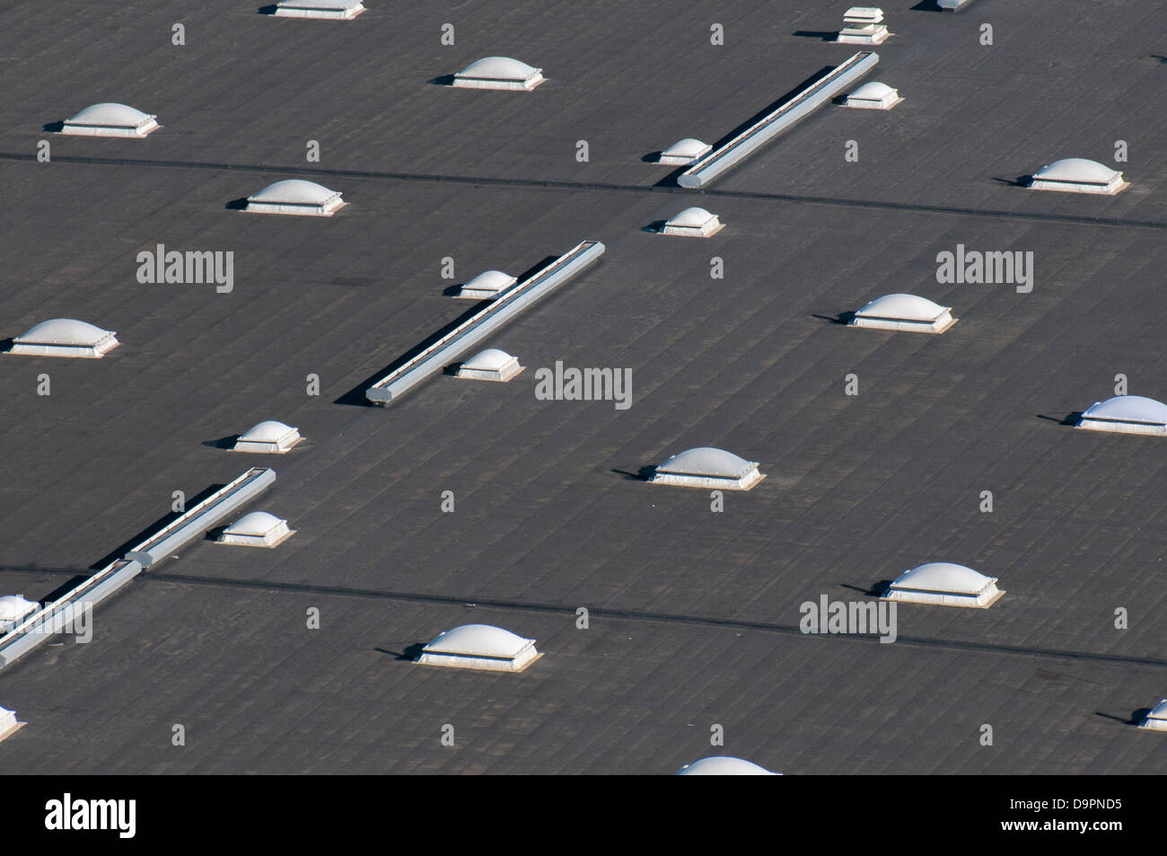 Roof factory skylights hi-res stock photography and images - Alamy