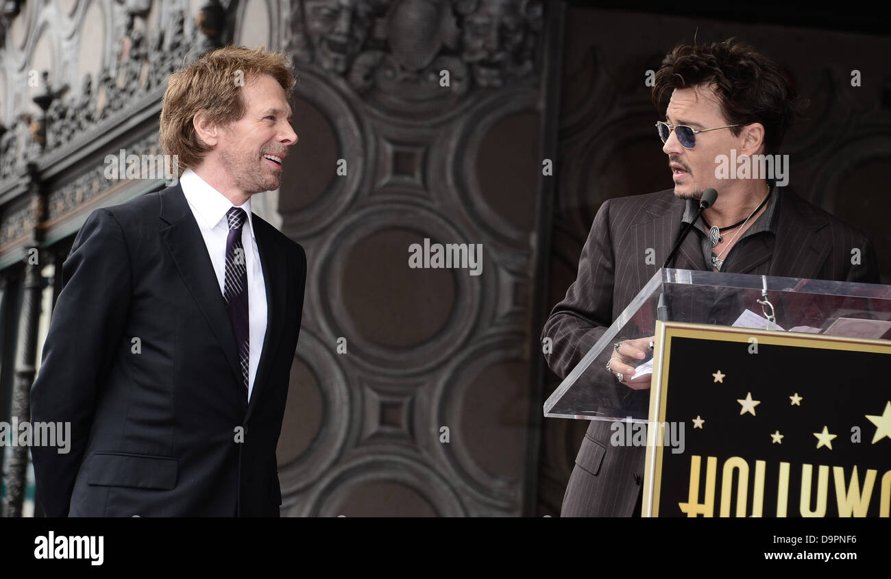 Jerry bruckheimer hollywood walk hi-res stock photography and images ...