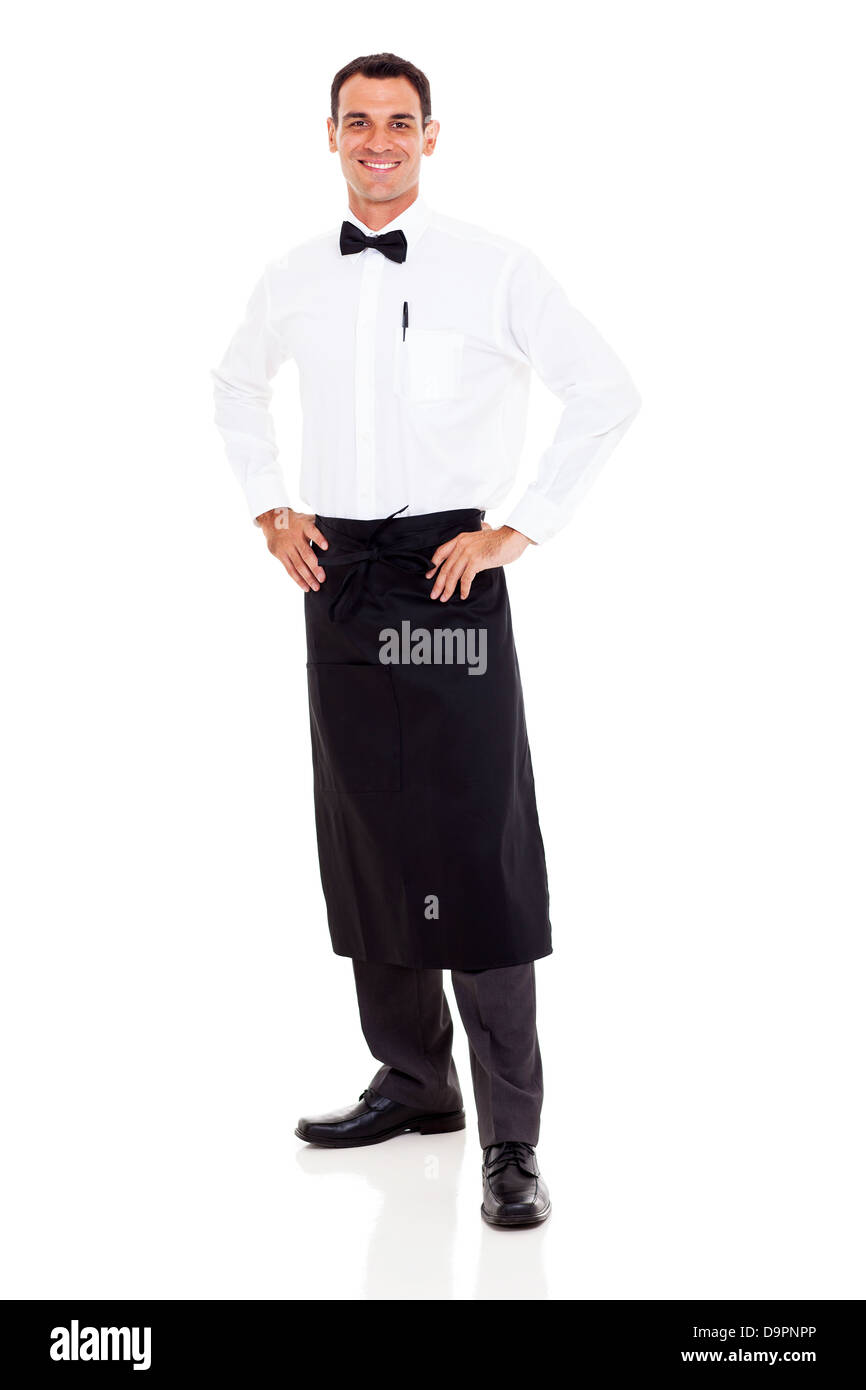 White dressed waiter hi-res stock photography and images - Alamy