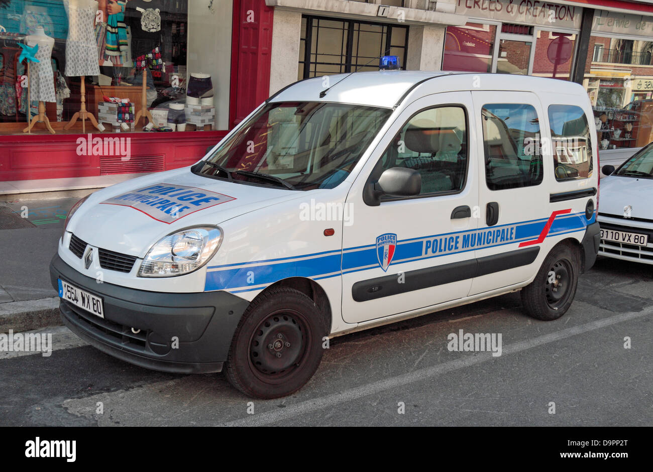 Police car logo sign france hi-res stock photography and images - Alamy