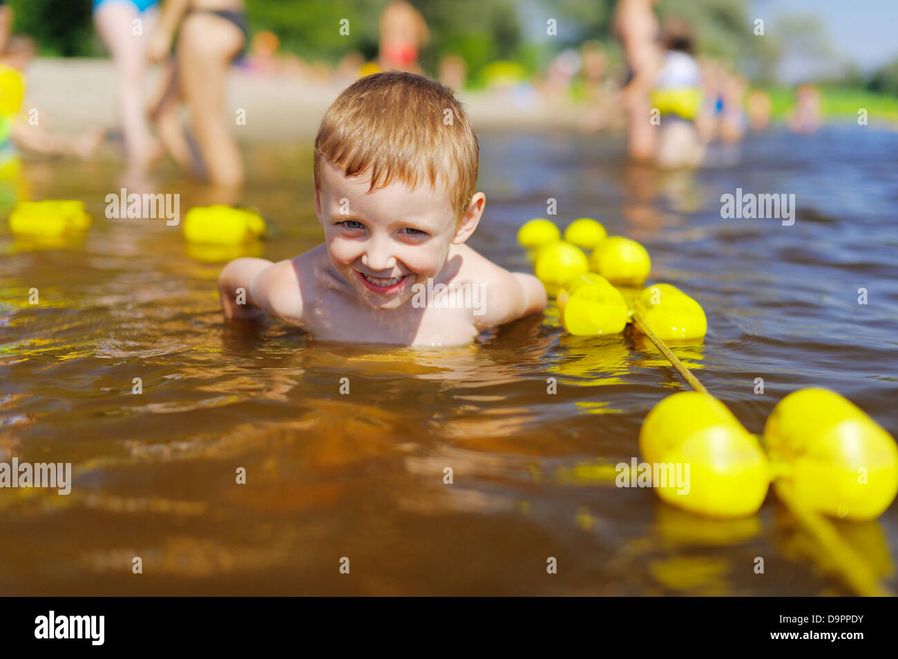 Boy dive lake hi-res stock photography and images - Alamy