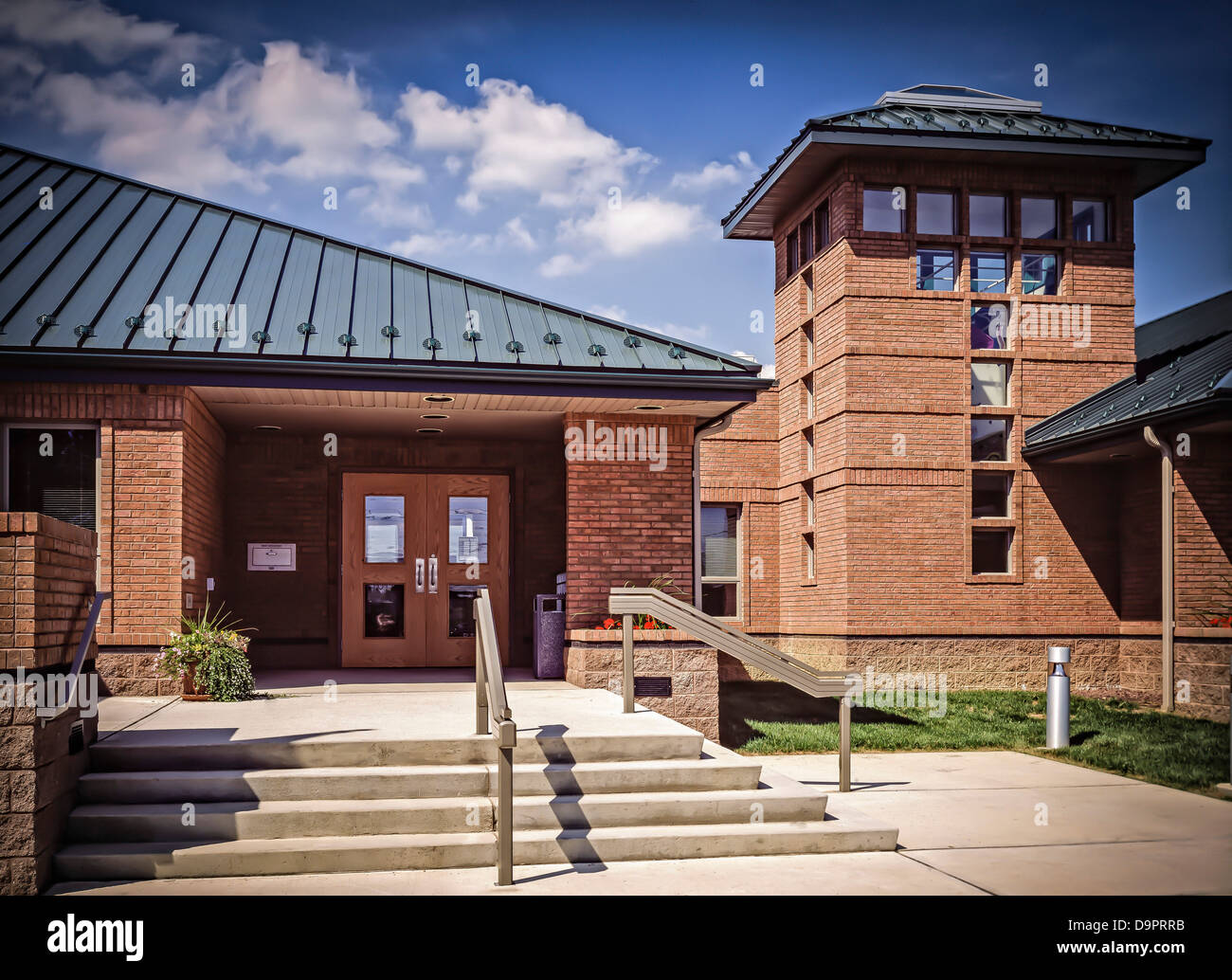 Modern architrcture library hi-res stock photography and images - Alamy