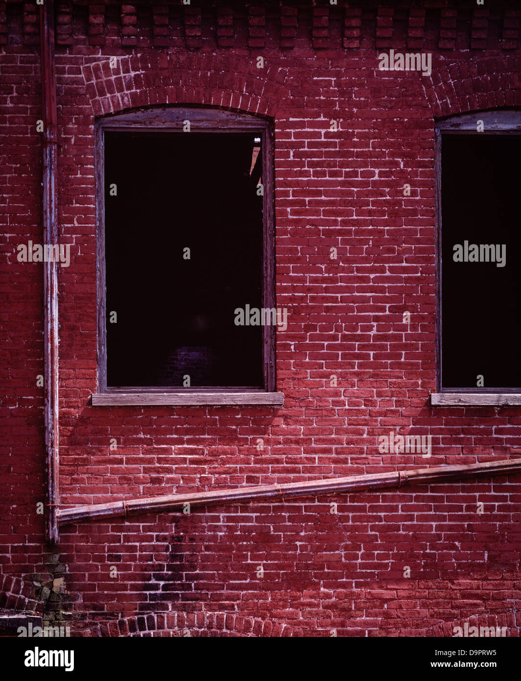 Back alley building Stock Photo - Alamy