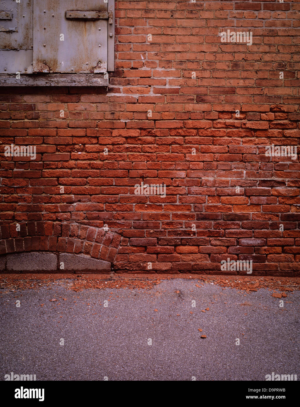 Back alley building Stock Photo - Alamy