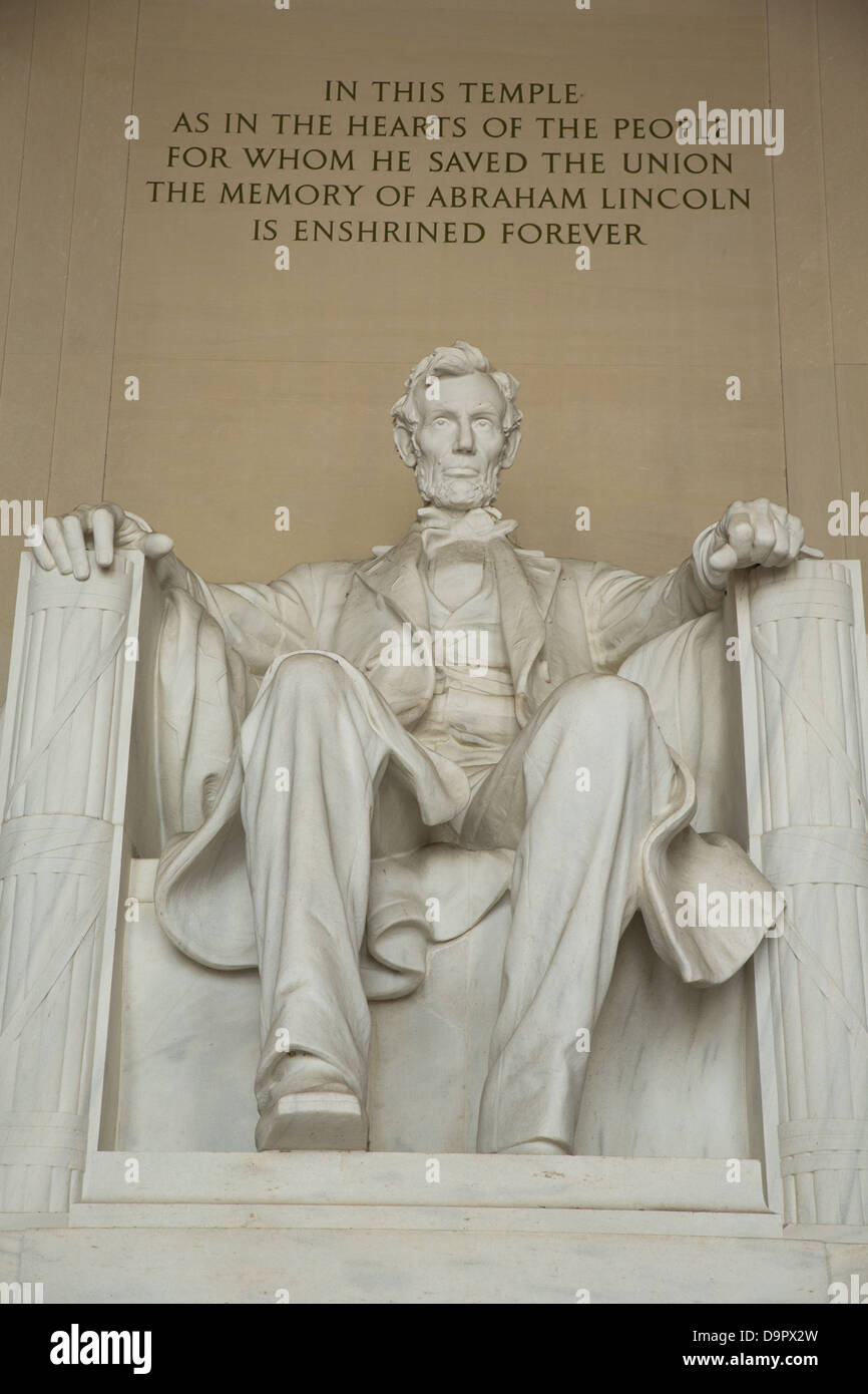 Washington d c statue hi-res stock photography and images - Alamy