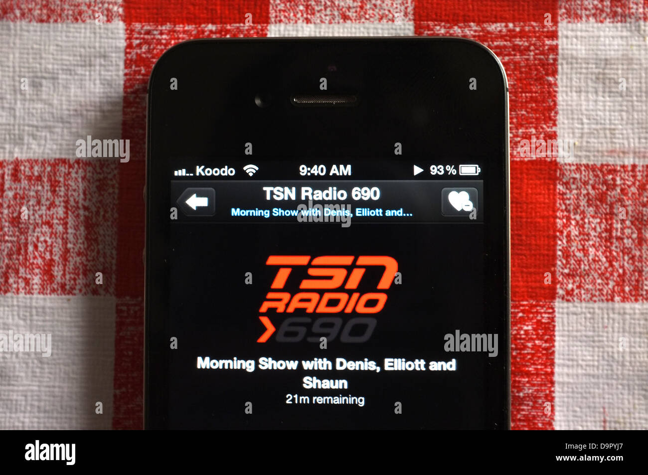 Tunein Radio High Resolution Stock Photography and Images - Alamy
