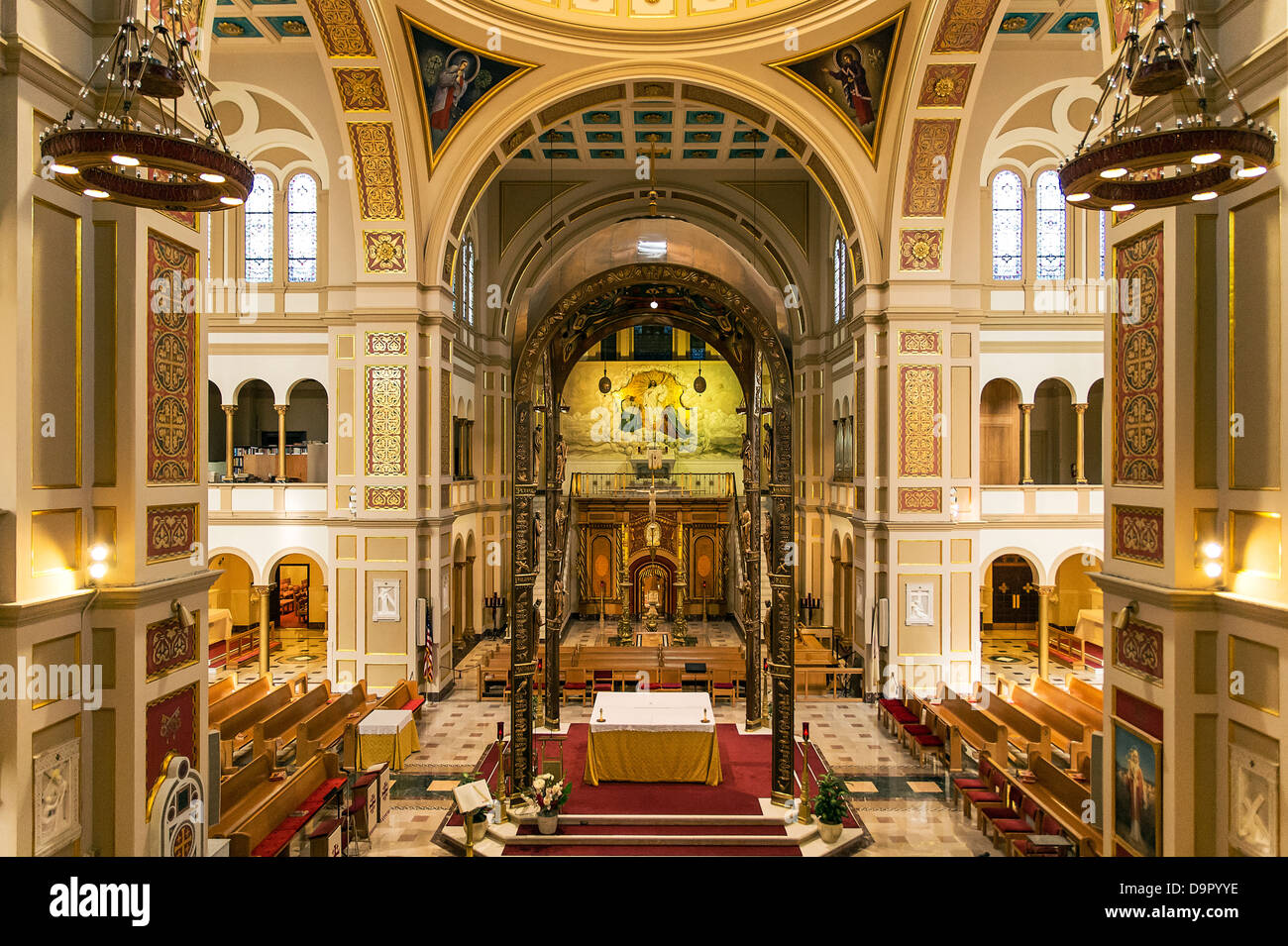Interior, The Memorial Church of the Holy Sepulchre, Franciscan ...