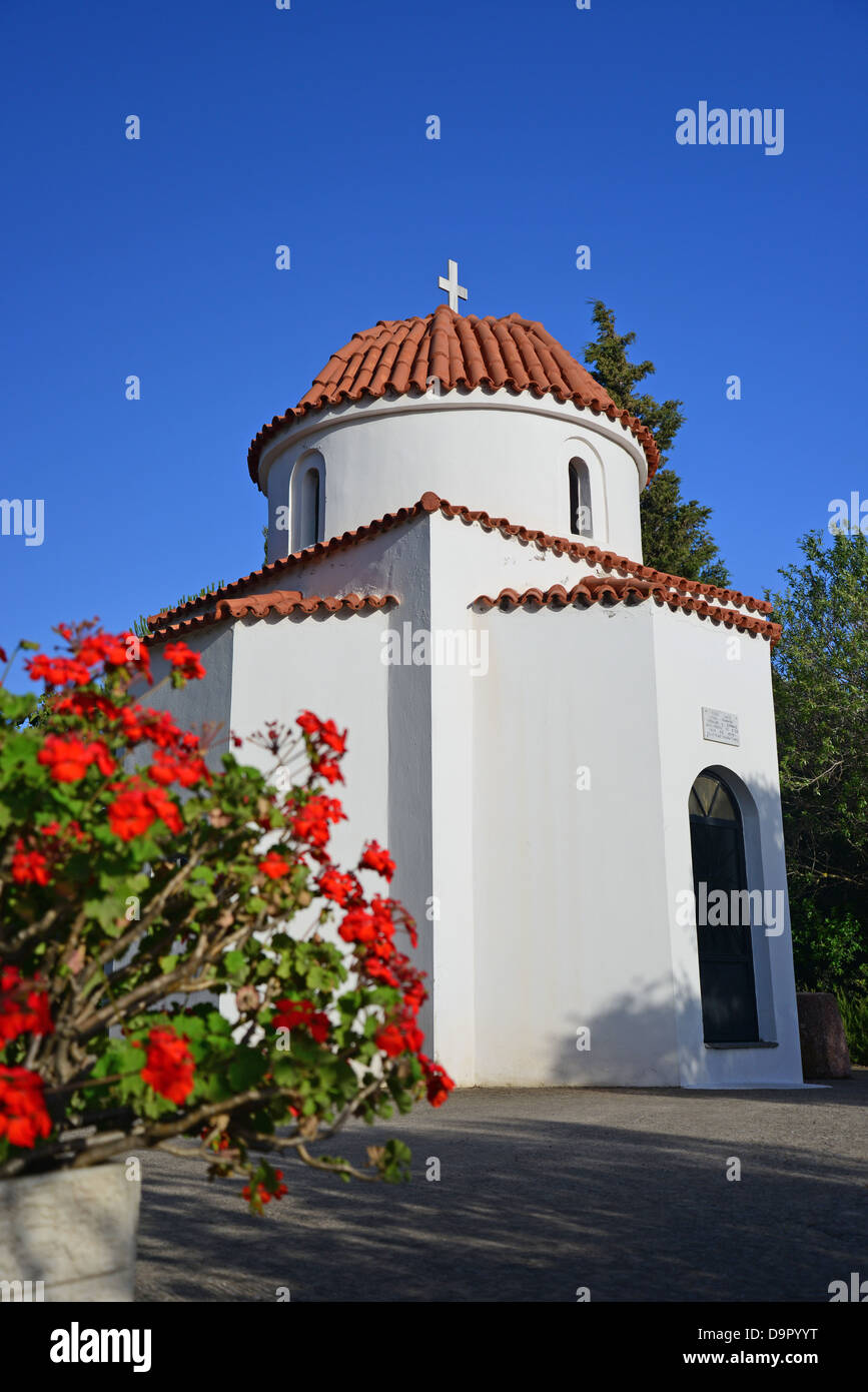 Saint Raphael Nicholas Church, Vati, Rhodes (Rodos), The Dodecanese ...