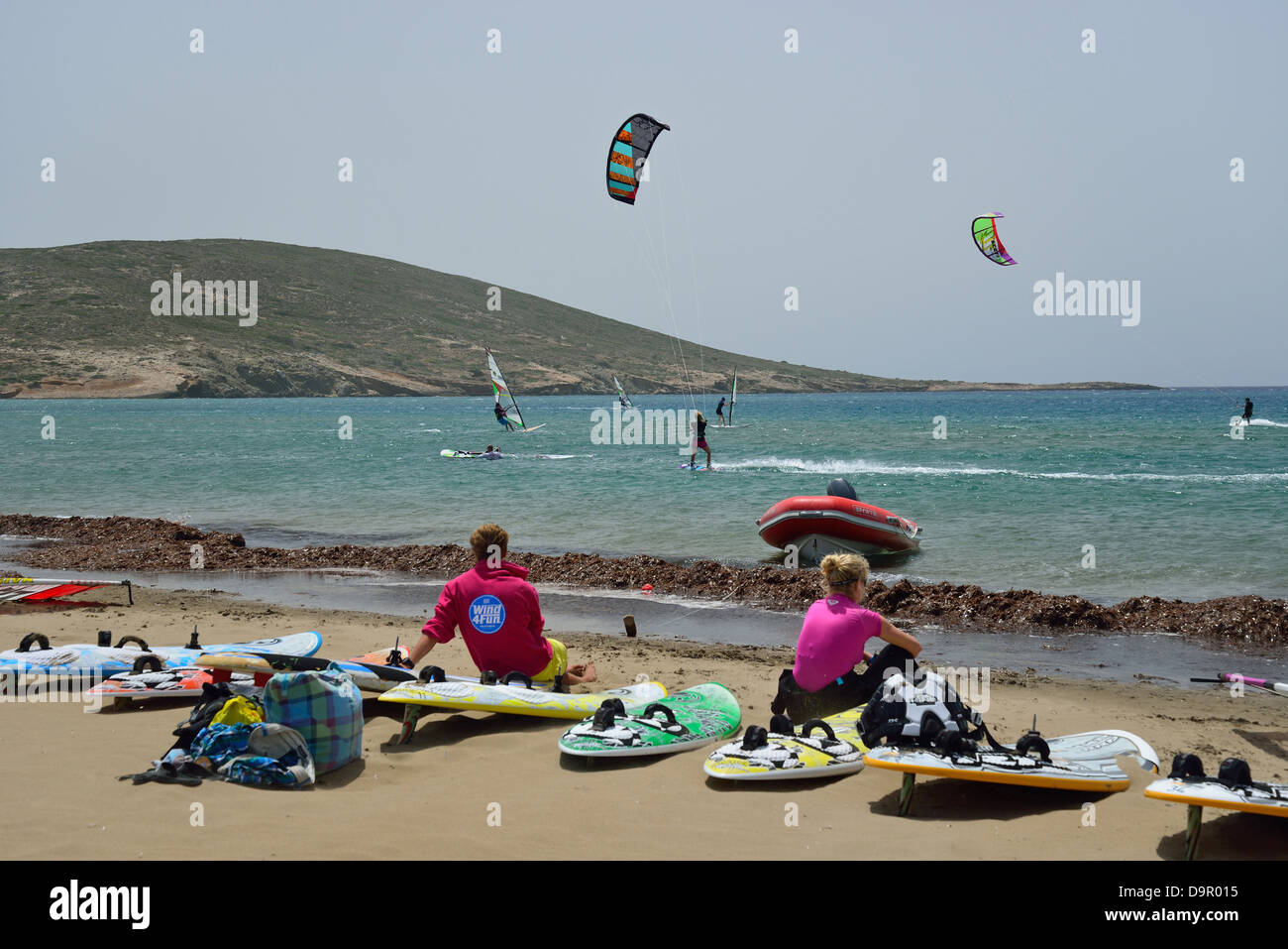 Prasonisi beach, rhodes hi-res stock photography and images - Alamy