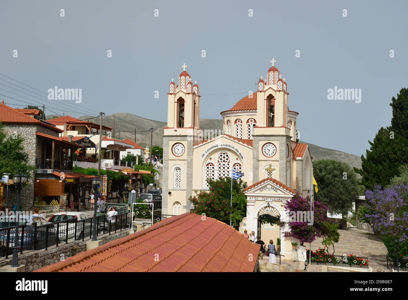 19th century Church of Agios Panteleimonas, Siana, Rhodes (Rodos), The ...
