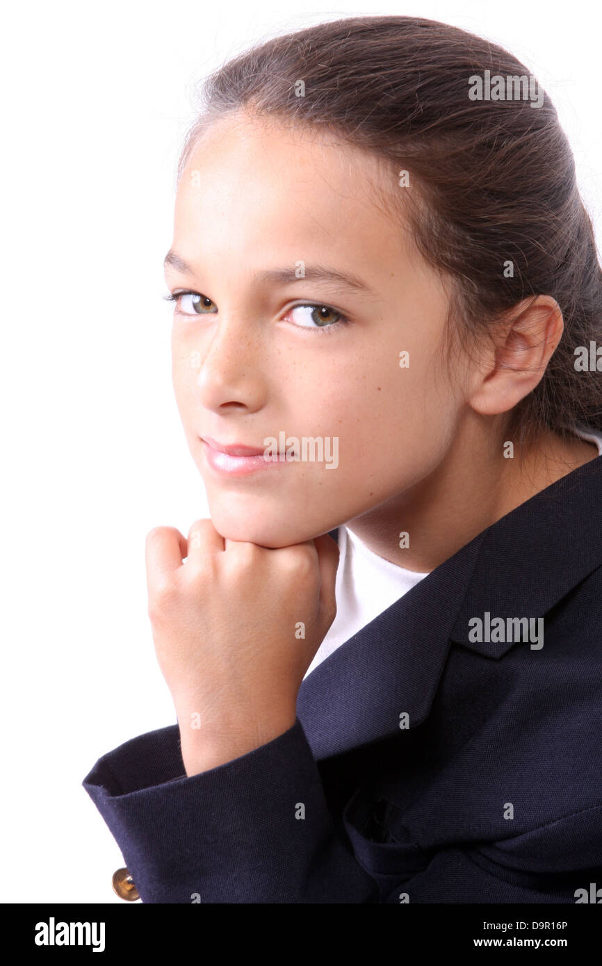 Native American Lakota Sioux Indian boy in suit jacket Stock Photo - Alamy