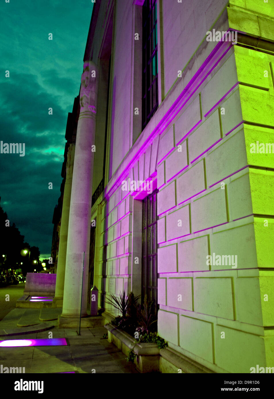 Front of the Royal Institute of British Architects (RIBA) building at ...