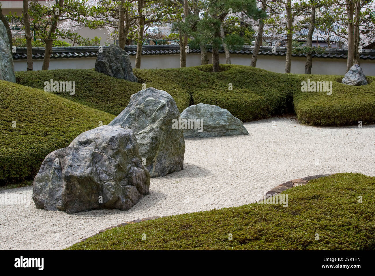 Japanese garden example hi-res stock photography and images - Alamy