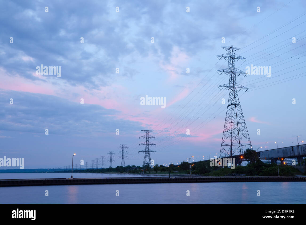 Hydro lines hi-res stock photography and images - Alamy