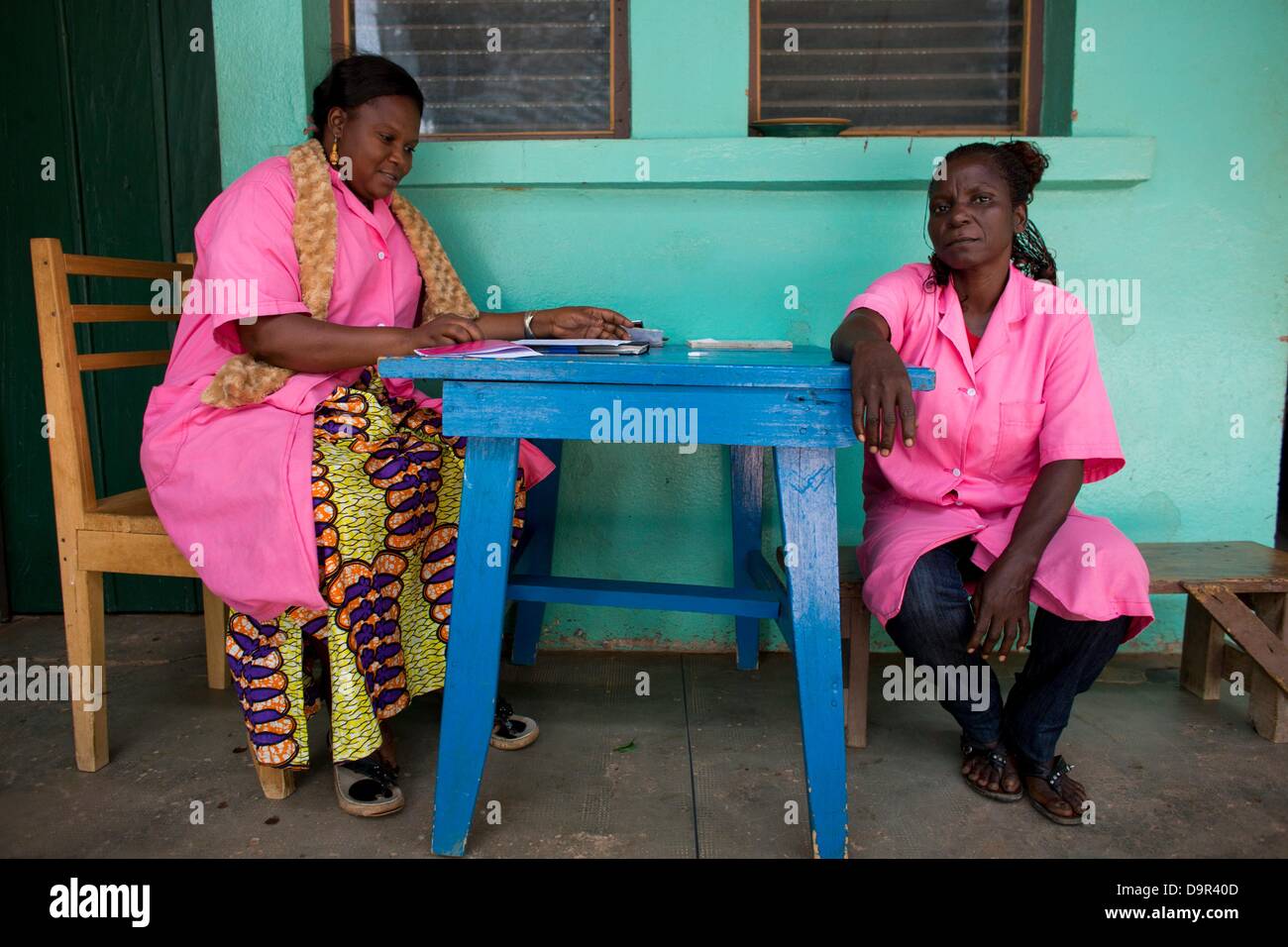 maternity ward at MSF spain hospital in batangafo, central african ...
