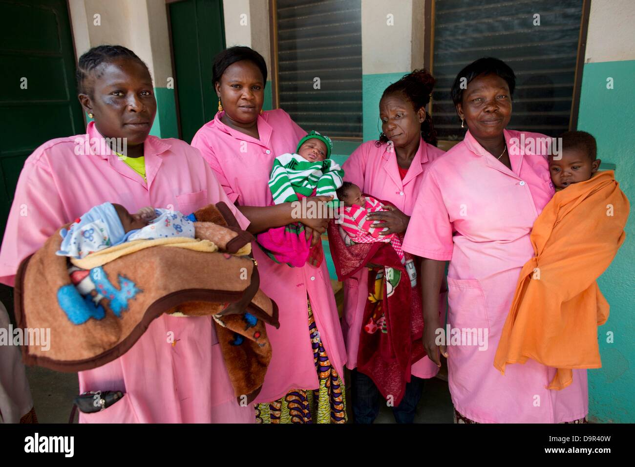 maternity ward at MSF spain hospital in batangafo, central african ...