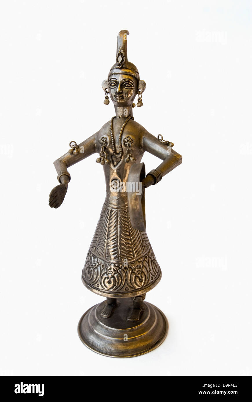 Close-up of an antique metal sculpture Stock Photo - Alamy