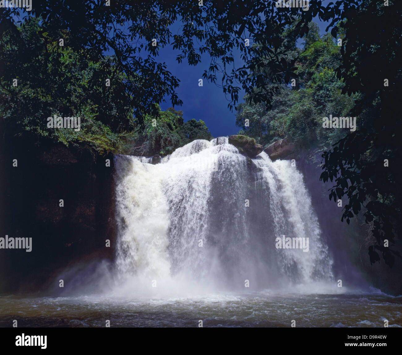 Haew Suwat Waterfall, Khao Yai National Park, Thailand Stock Photo - Alamy