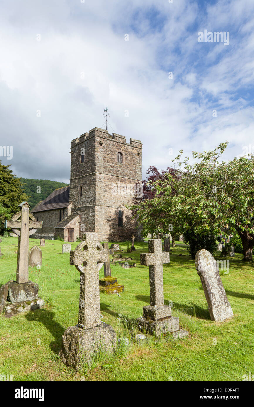St John the Baptist Church at Stokesay, Shropshire, England, UK Stock ...