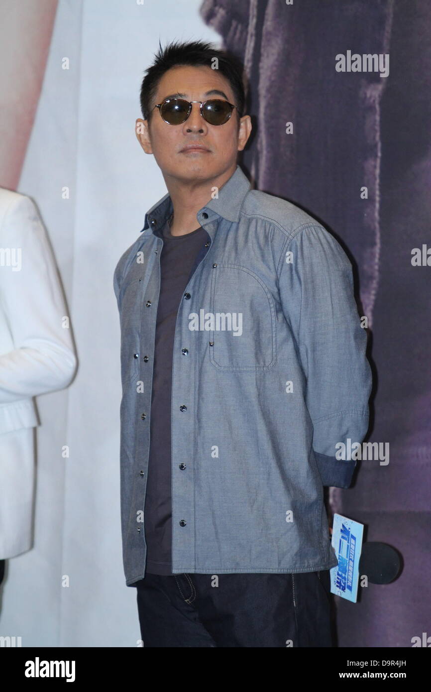 Jet Li at press conference of movie Badges of Fury in Beijing, China on ...