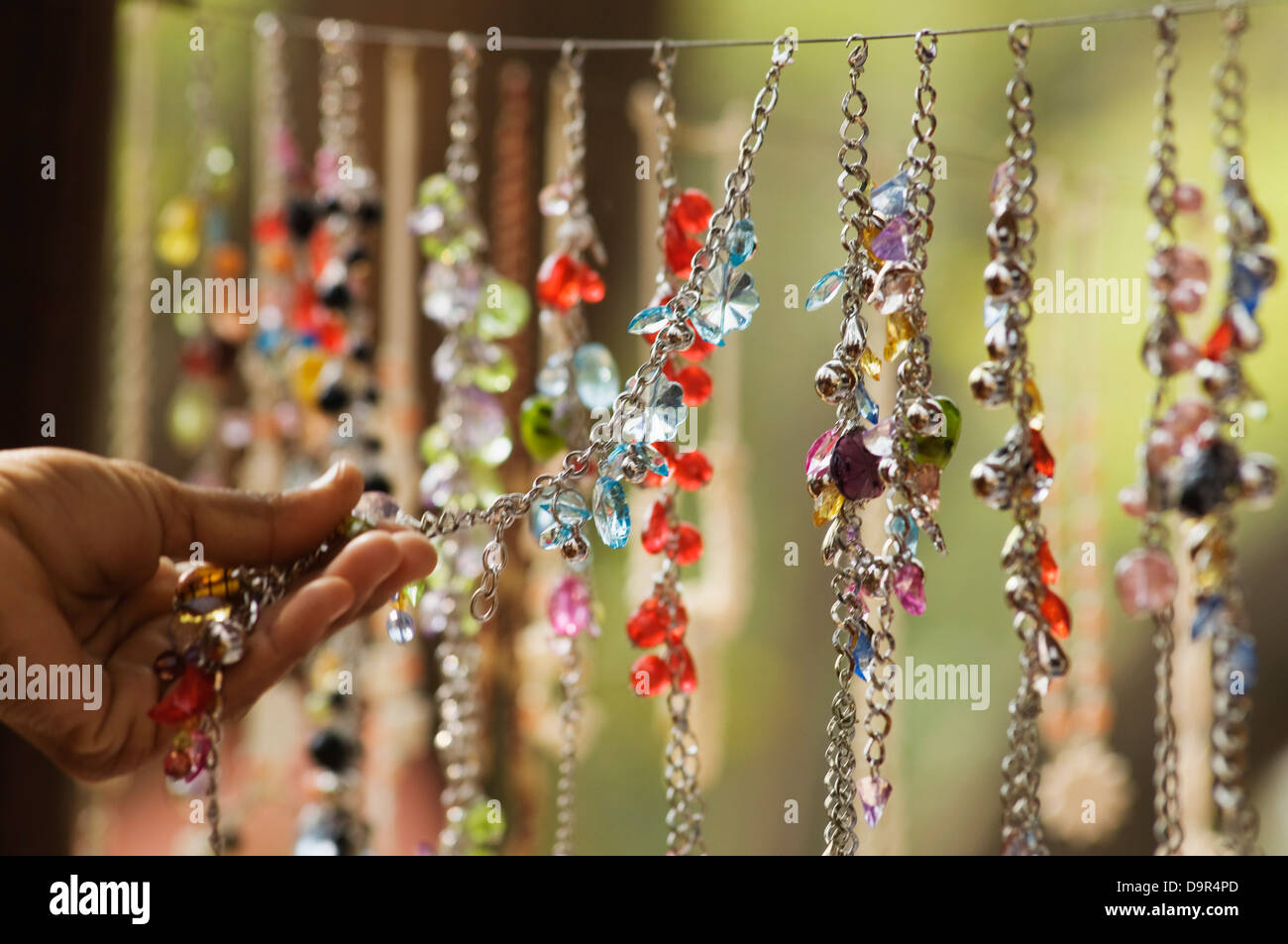 Bracelet stall hi-res stock photography and images - Alamy