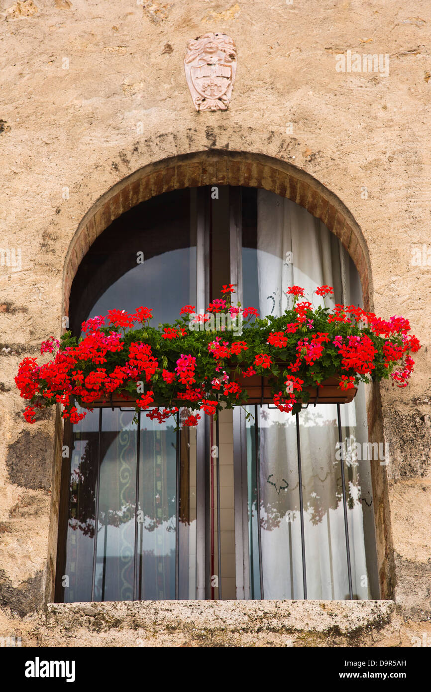Venice window flowers hi-res stock photography and images - Alamy