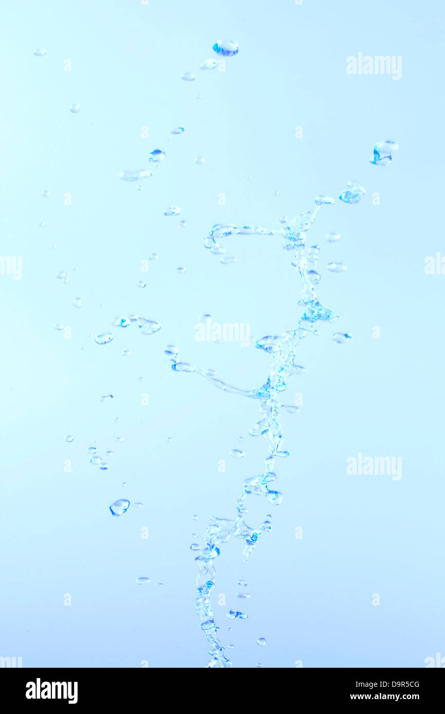 Body of Water and Droplets Flying in the Air Stock Photo - Alamy