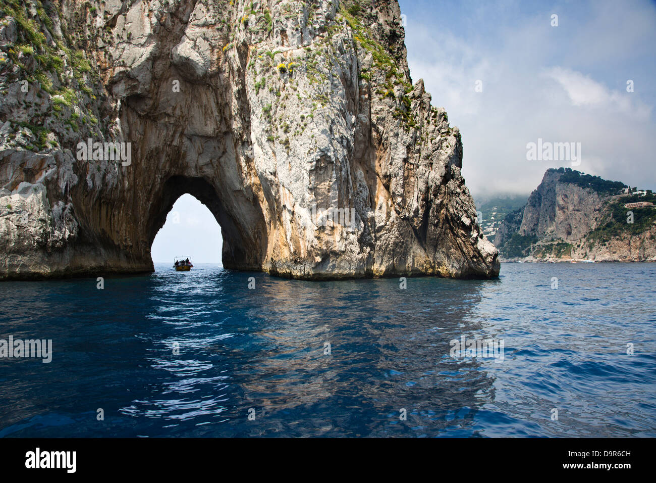 Capri arch water hi-res stock photography and images - Alamy