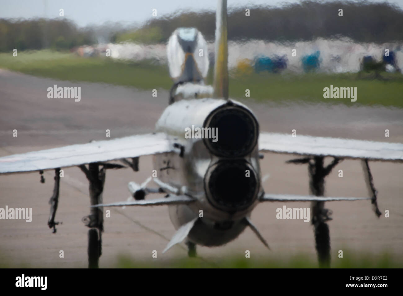 Ex-RAF Lightning interceptor at Cold War Jets Display at Bruntingthorpe ...