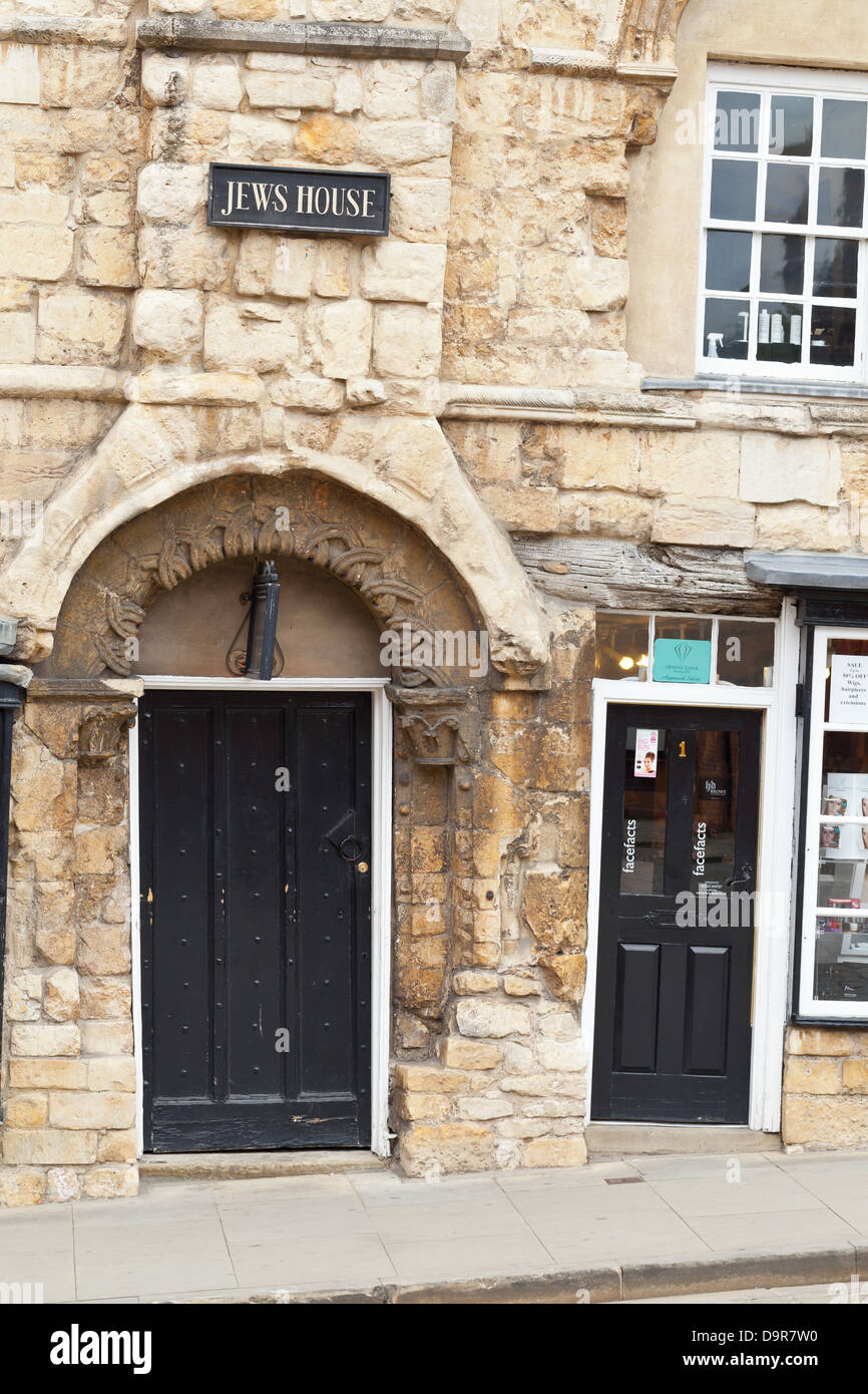 Lincoln - The Jew's House at Steep Hill; Lincoln, Lincolnshire, UK ...