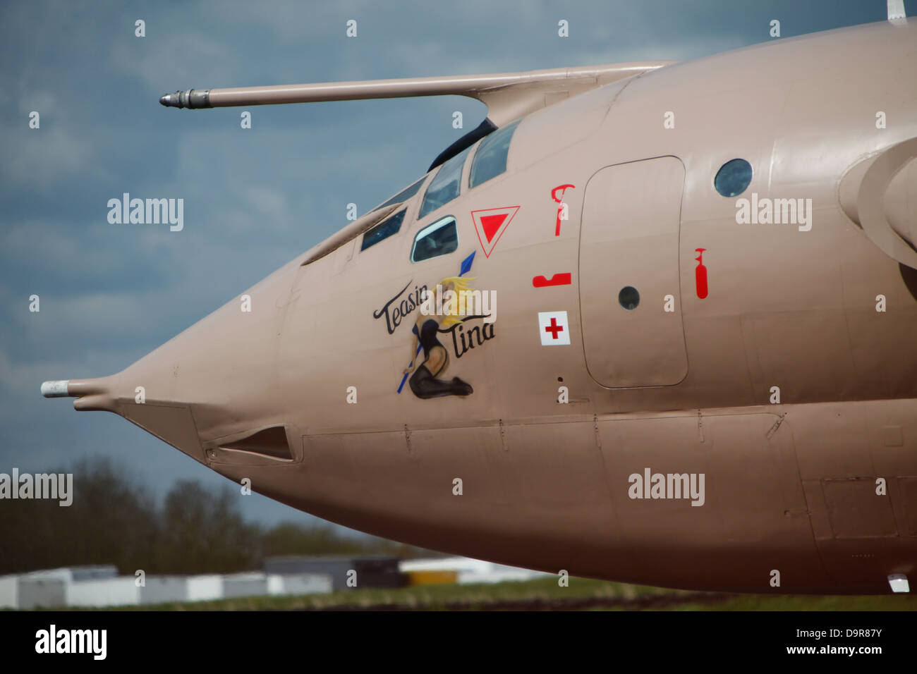 Ex RAF Victor jet at Cold War Jets Display at Bruntingthorpe airfield ...