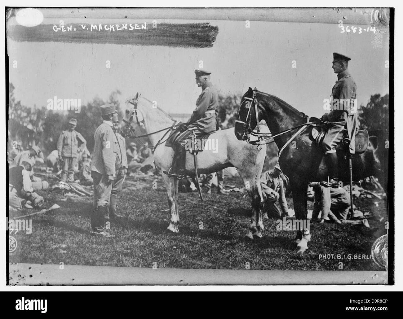 Gen. V. Mackensen (LOC Stock Photo - Alamy