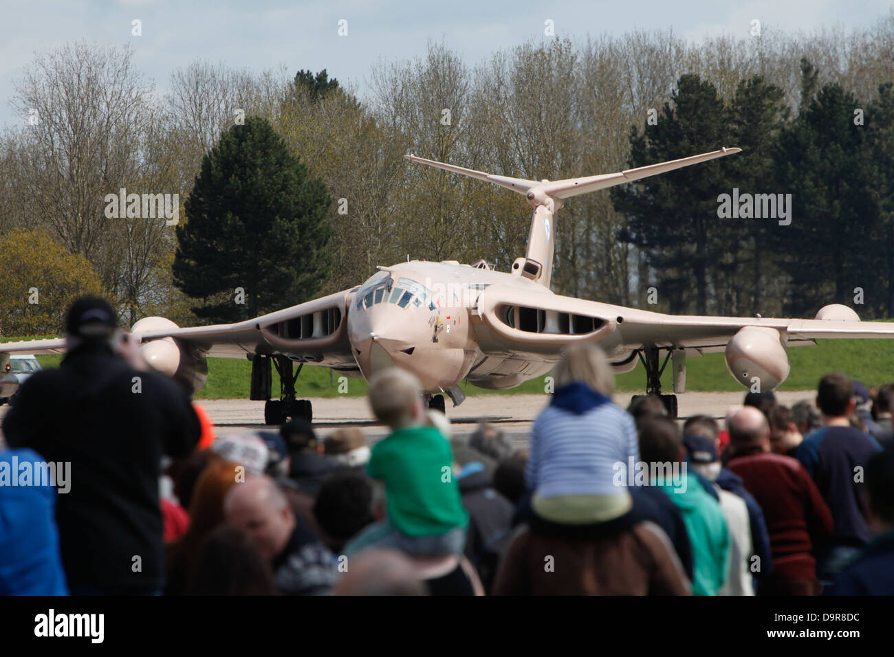 Ex RAF Victor jet at Cold War Jets Display at Bruntingthorpe airfield ...