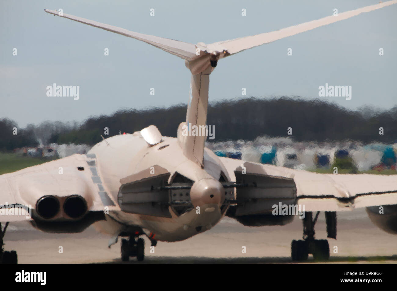 Ex RAF Victor jet at Cold War Jets Display at Bruntingthorpe airfield ...