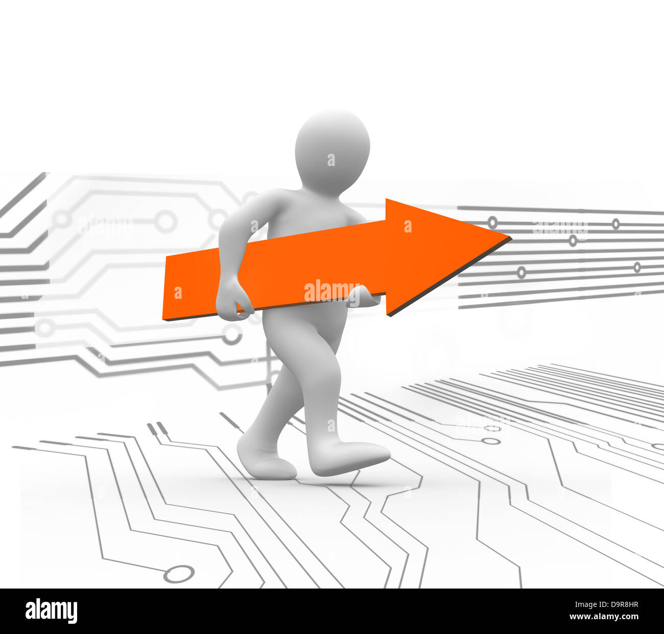 Human Arrow High Resolution Stock Photography and Images - Alamy