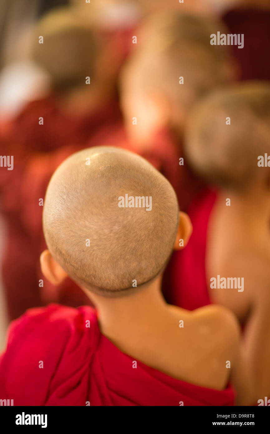 Monk view myanmar hi-res stock photography and images - Alamy