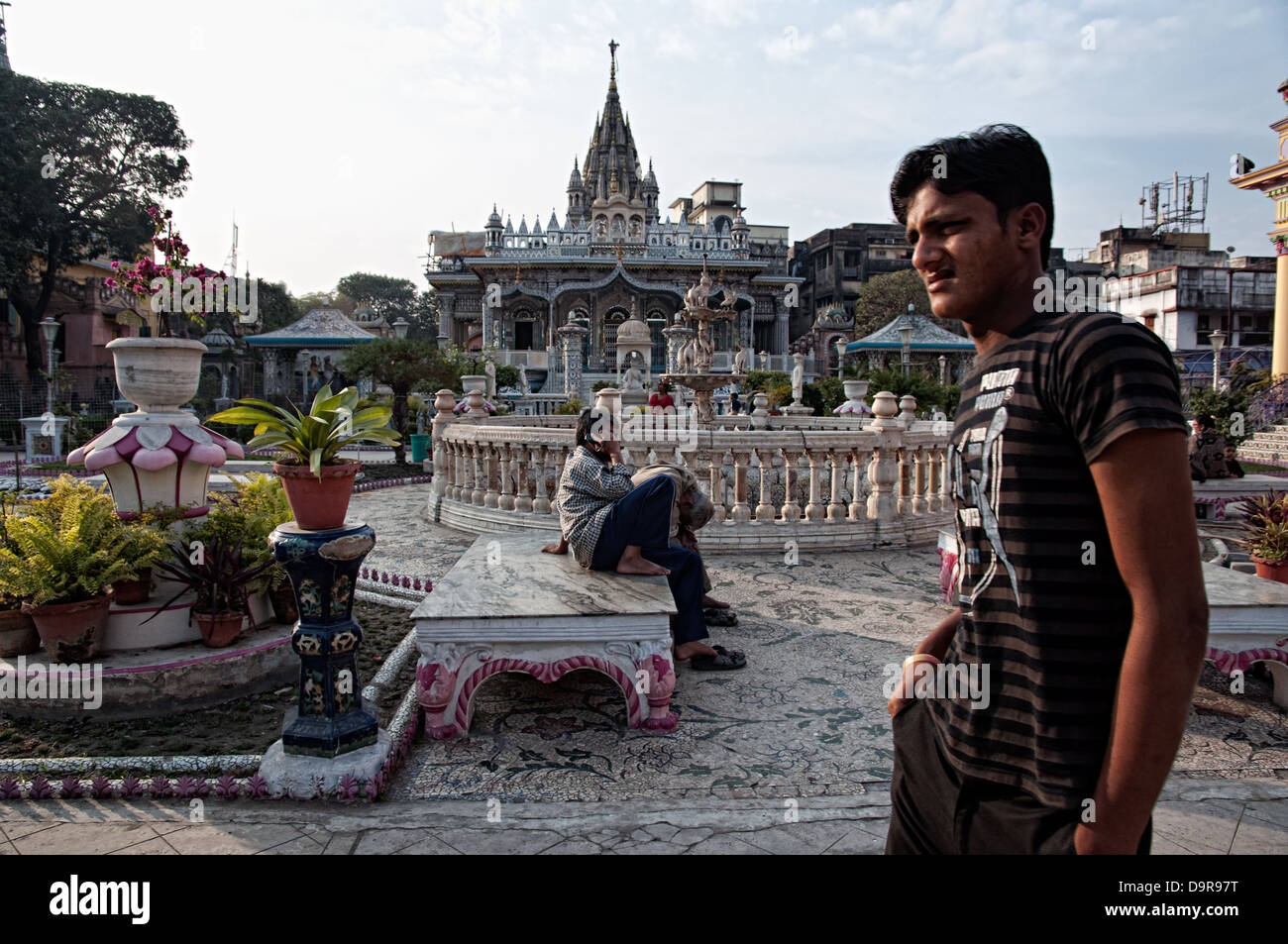 Jain temples. Calcutta, West Bengal, India Stock Photo - Alamy