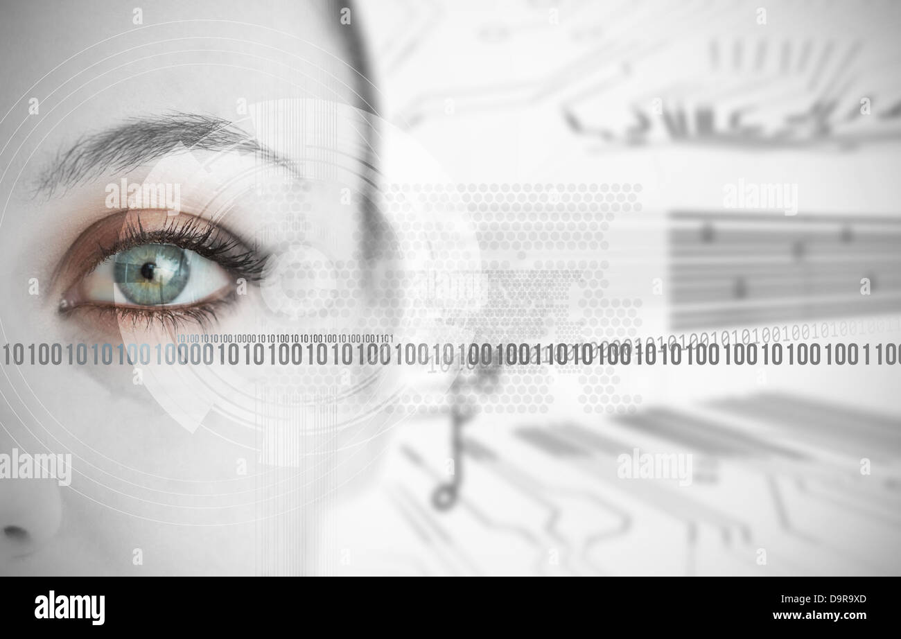 Computer codes black and white hi-res stock photography and images - Alamy