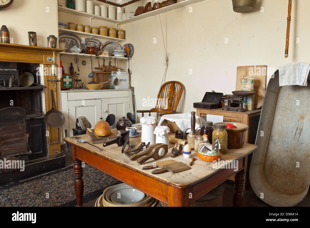 Lincoln - Victorian kitchen exhibition at the Museum of Lincolnshire ...