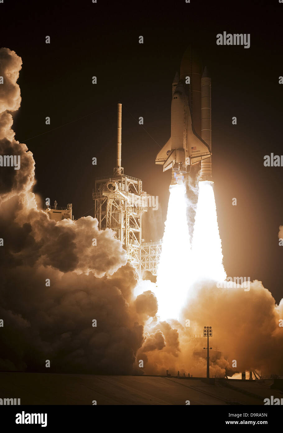 STS-128, a Space Shuttle mission, launches from Kennedy Space Center to ...