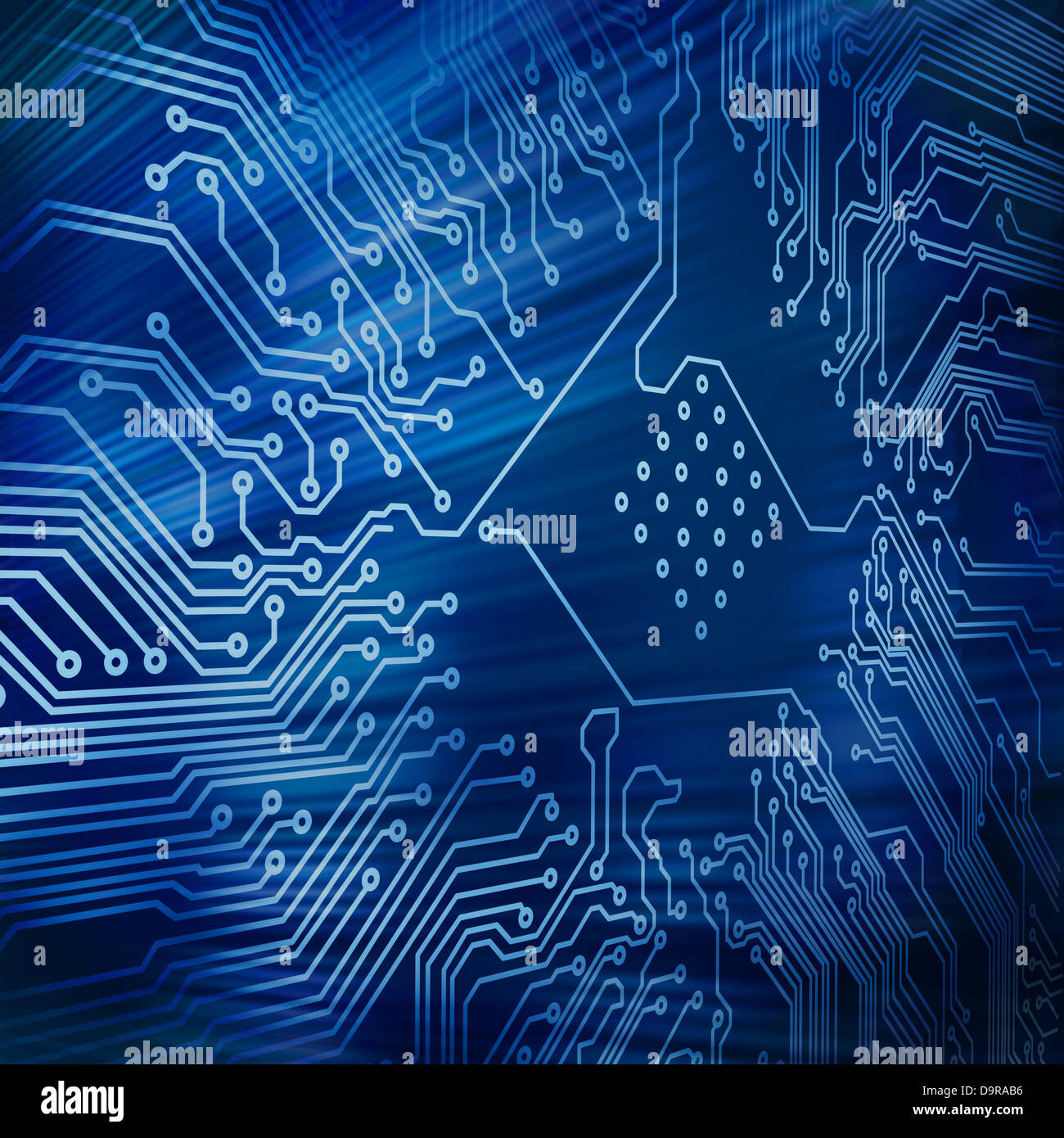 Digital Circuit Board Stock Photo Alamy