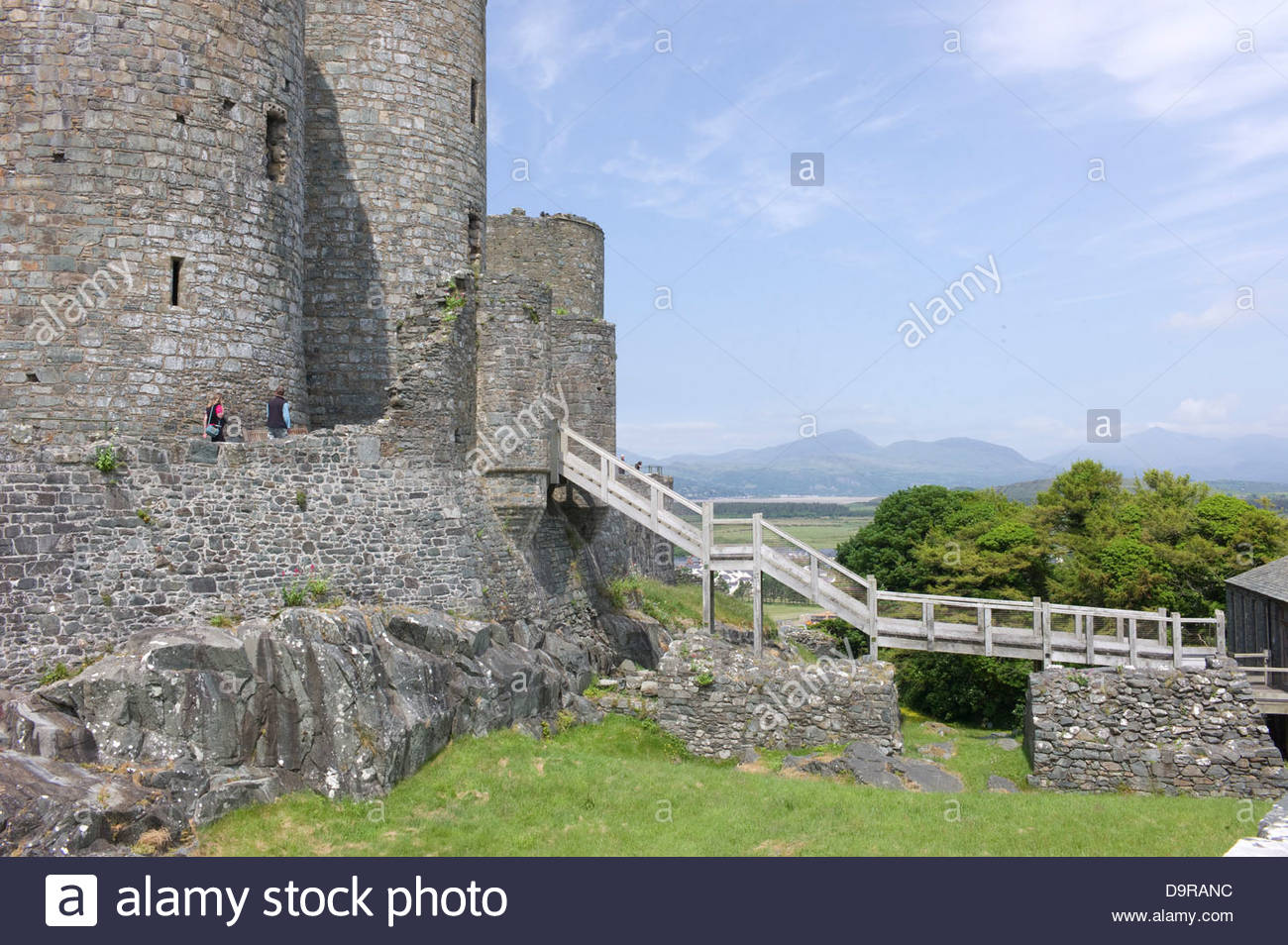 Harlech Tower High Resolution Stock Photography and Images - Alamy