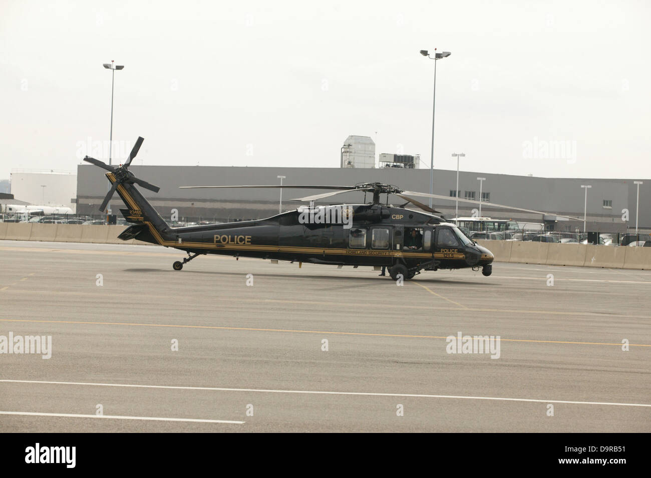 A photo of a CBP Blackhawk helicopter used for drug patrol operations ...