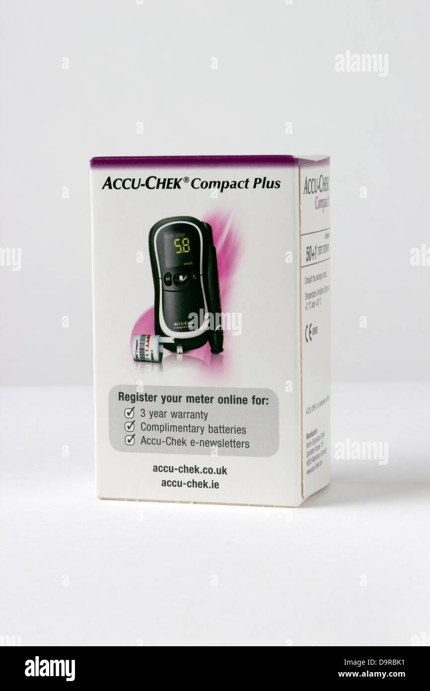 Accu-Chek Compact Test strips for quantitative blood glucose tests in ...