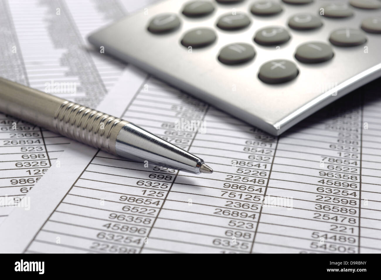 Calculation tables hi-res stock photography and images - Alamy